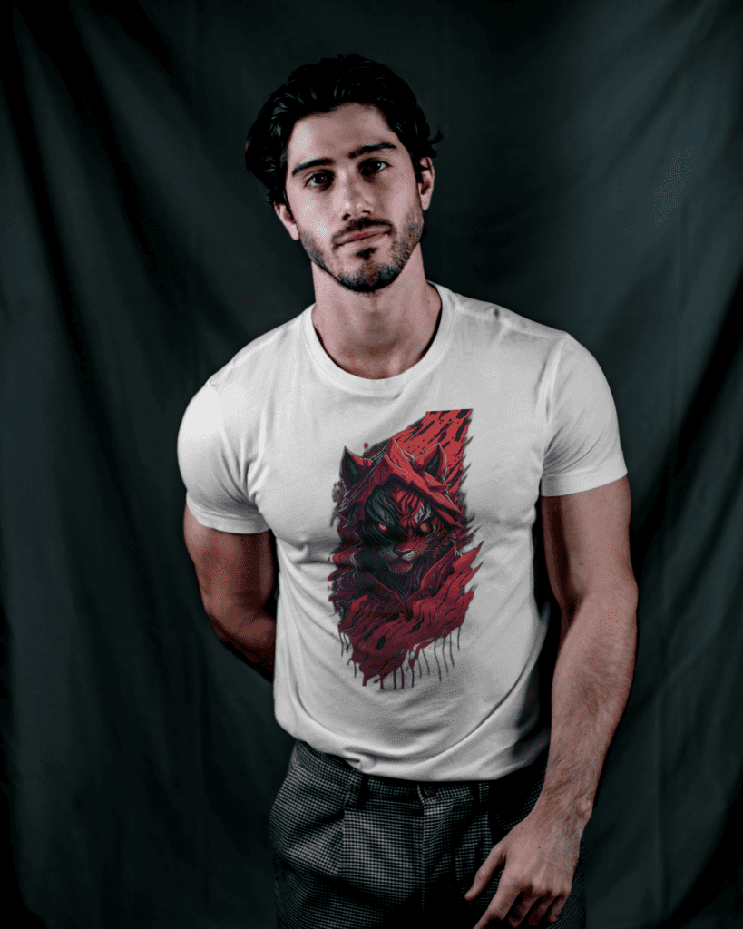 Evil Tiger Tshirt - VanarAgni